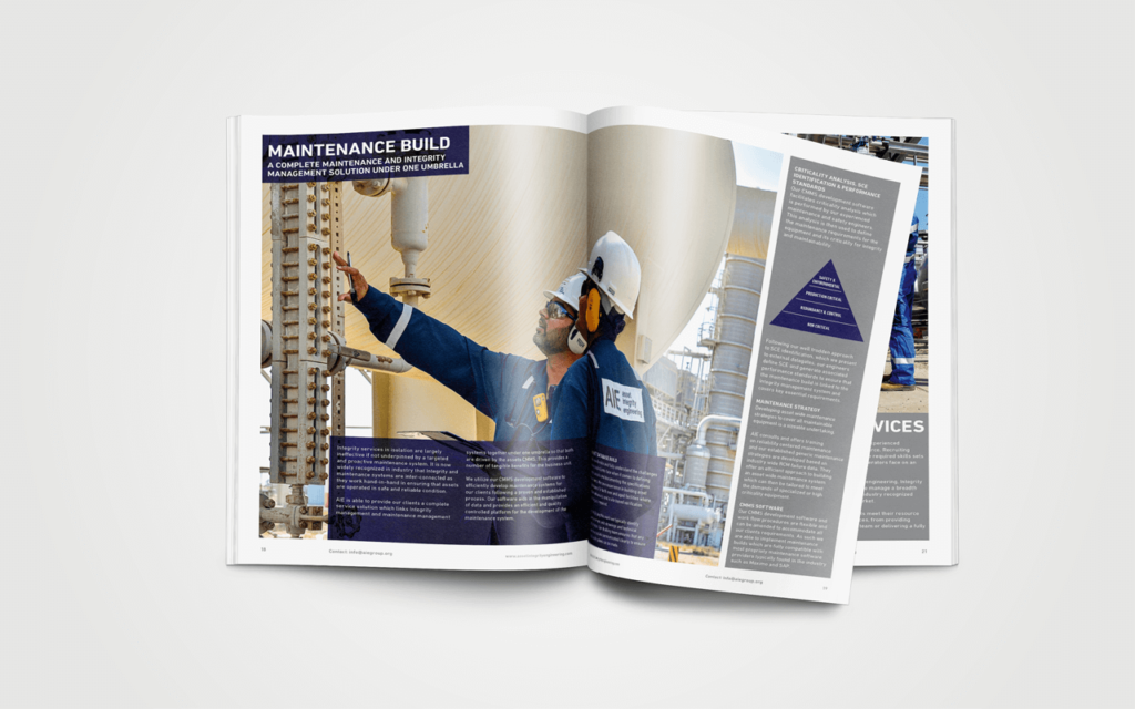 AIE Brochure Design | Frank Brands